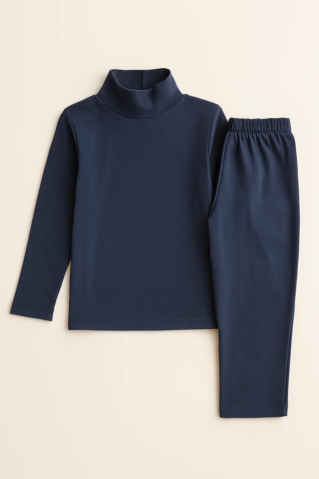 Kids Thermal inner set - Full Sleeve - Cotton - Navy Blue - Wears Clothing